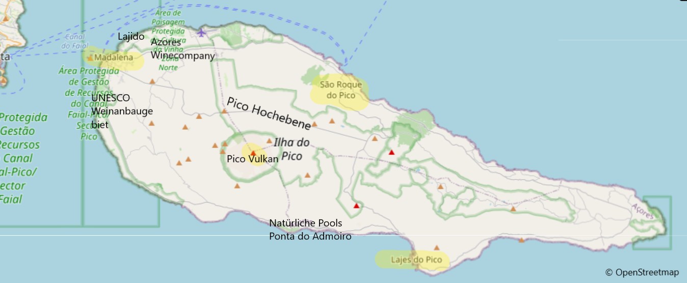 Azoren Insel Pico Sehenswürdigkeiten - Globusentdeckerin